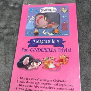 Disney | Other | Vintage Walt Disney Masterpiece Cinderella Trivia ...